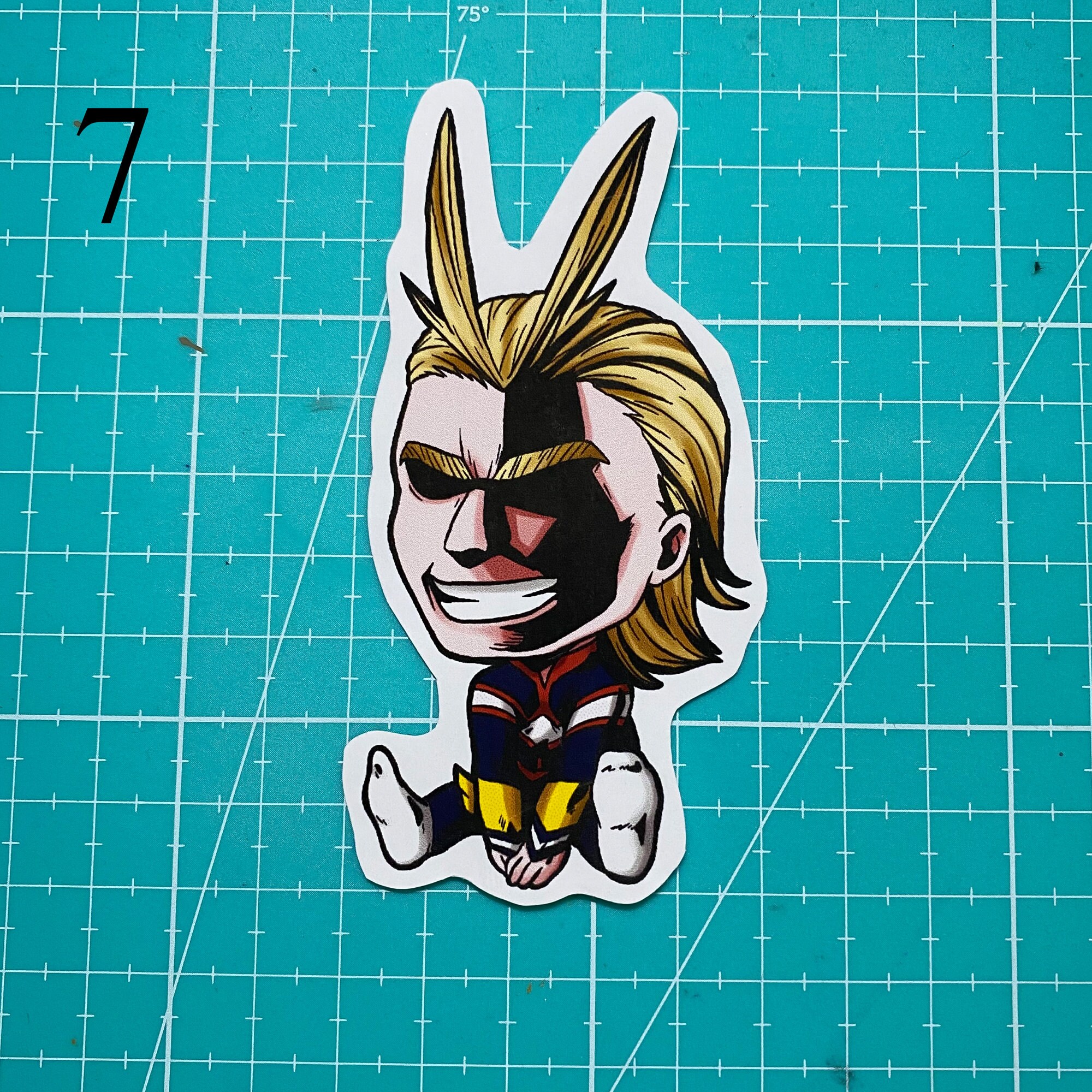 Anime Chibis Stickers Heroes - Etsy Denmark