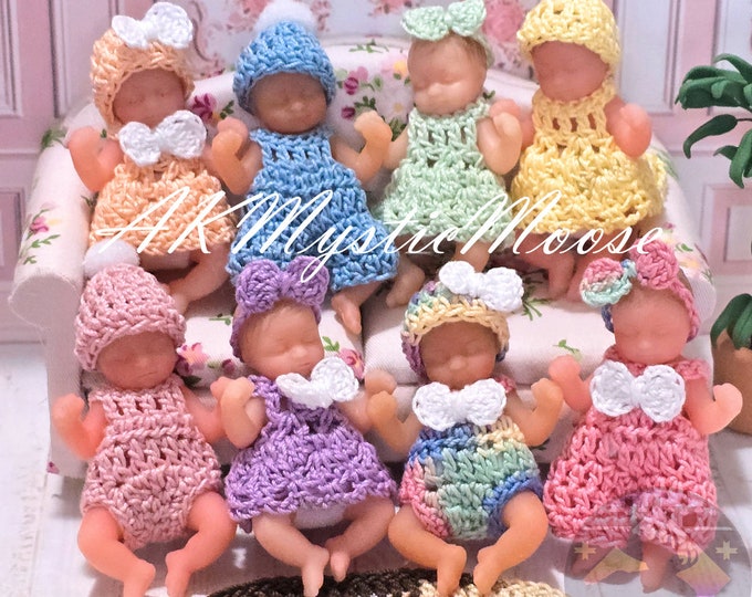 My Mini Zuru Baby Fall Collection, 2.5'' Dolls, Tiny Doll Clothes, Mini ...