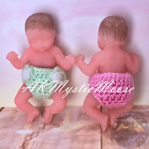 12 COLORS! Tiny Blankets, Booties, Diaper Covers & Hats for 2.5" Zuru ...