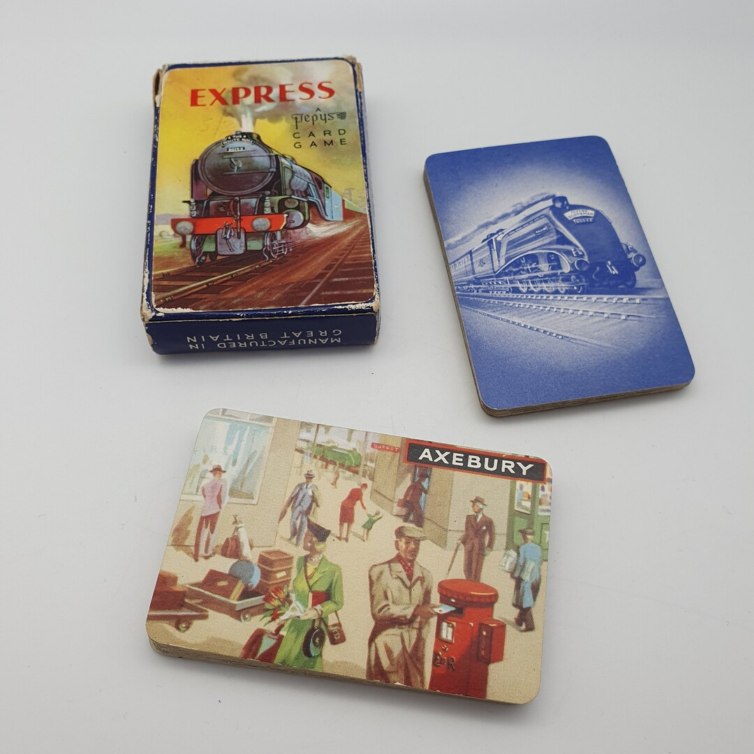 Vintage Card Game - Express - Pepys Series - Etsy