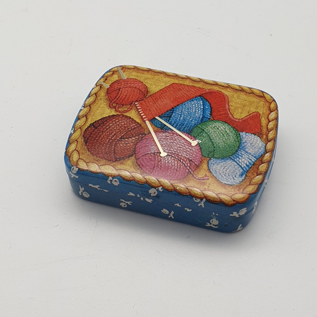 Dodo Designs Vintage Tin - Knitting - Etsy