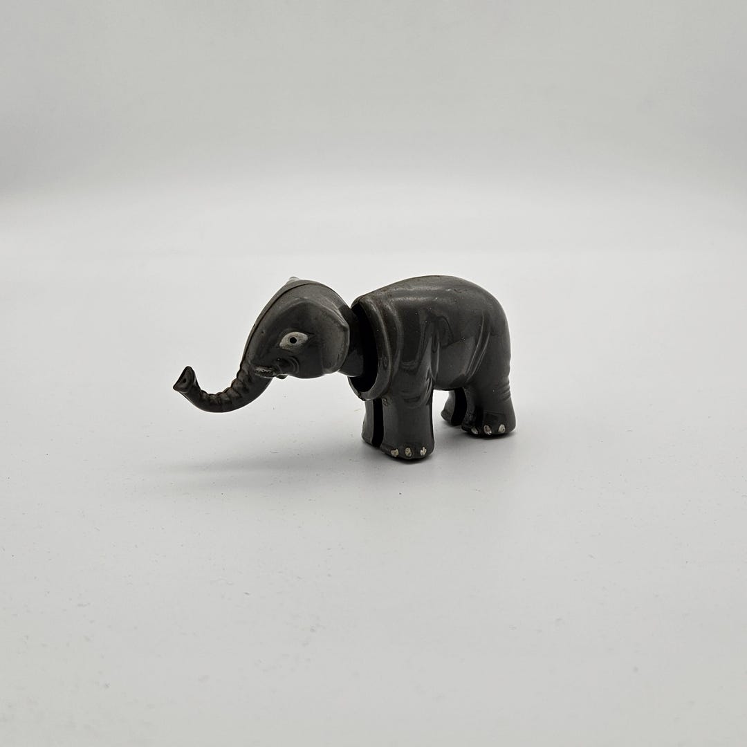 Vintage 1950s Celluloid Bobbing Head Elephant Toy - Etsy