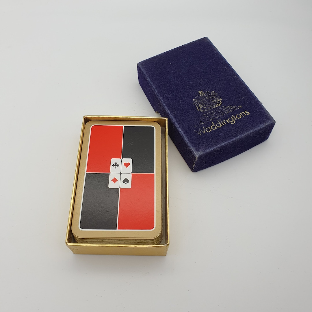 Waddingtons Playing Cards - Etsy