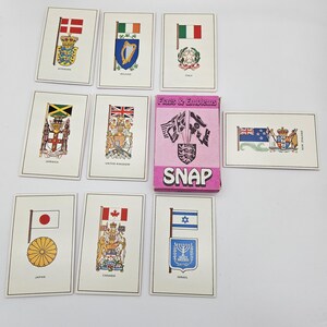 Antique Snap Card Game - Vintage Snap Cards - Choose From Selection - Etsy
