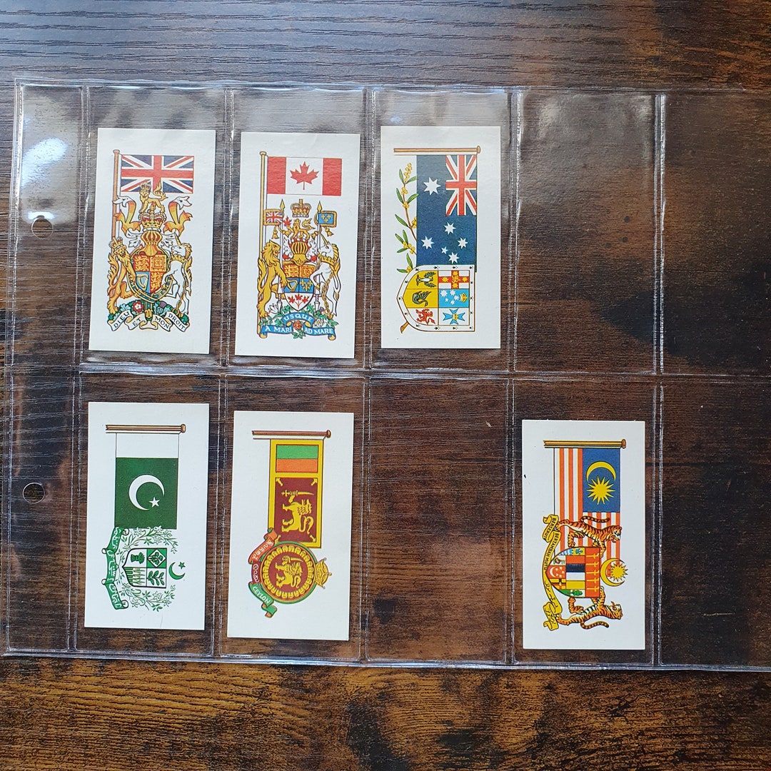Brooke Bond Tea - Flags and Emblems of the World - 26 Cards of 50 - Etsy