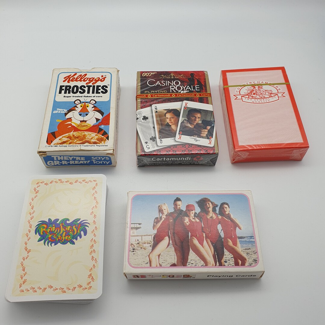 Vintage Advertising Playing Cards - 007, Frosties, Etc... See ...