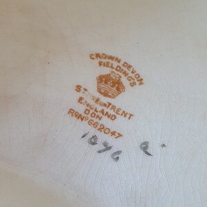 Crown Devon Blush Art Nouveau Cheese Dish - Etsy