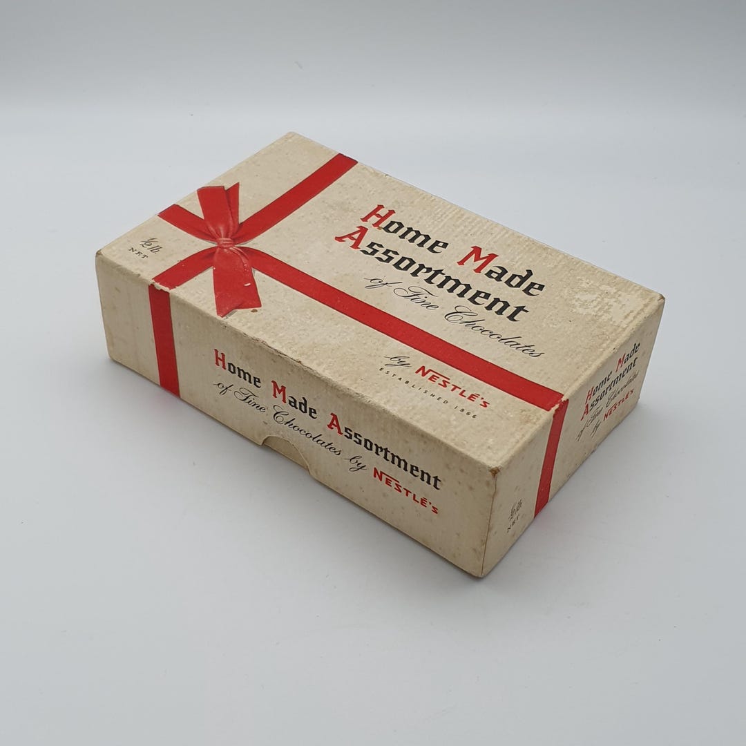 Vintage Chocolate Box - Nestle's Home Made Assortment - Etsy