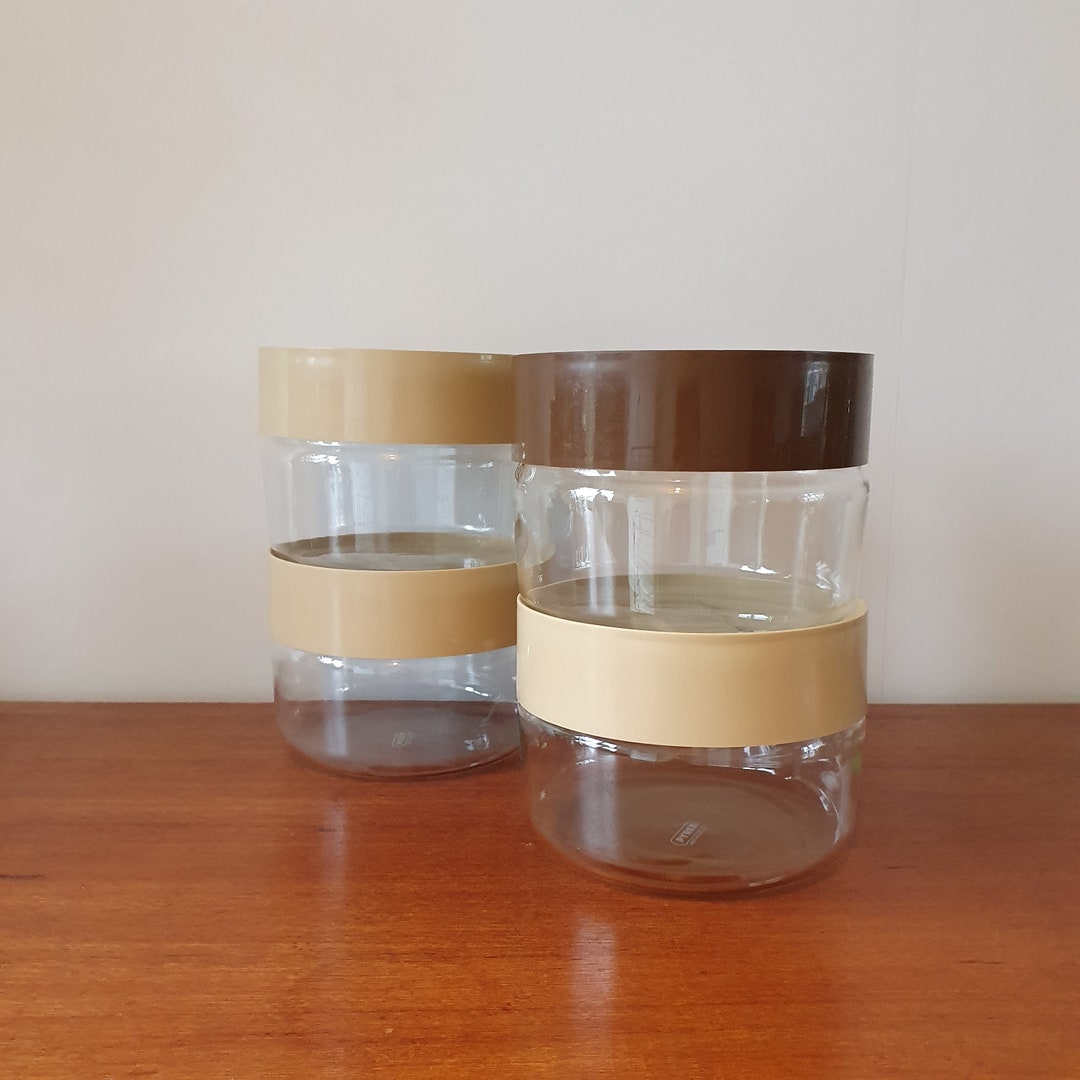 1970s Pyrex Jar - Stack Store See - Etsy