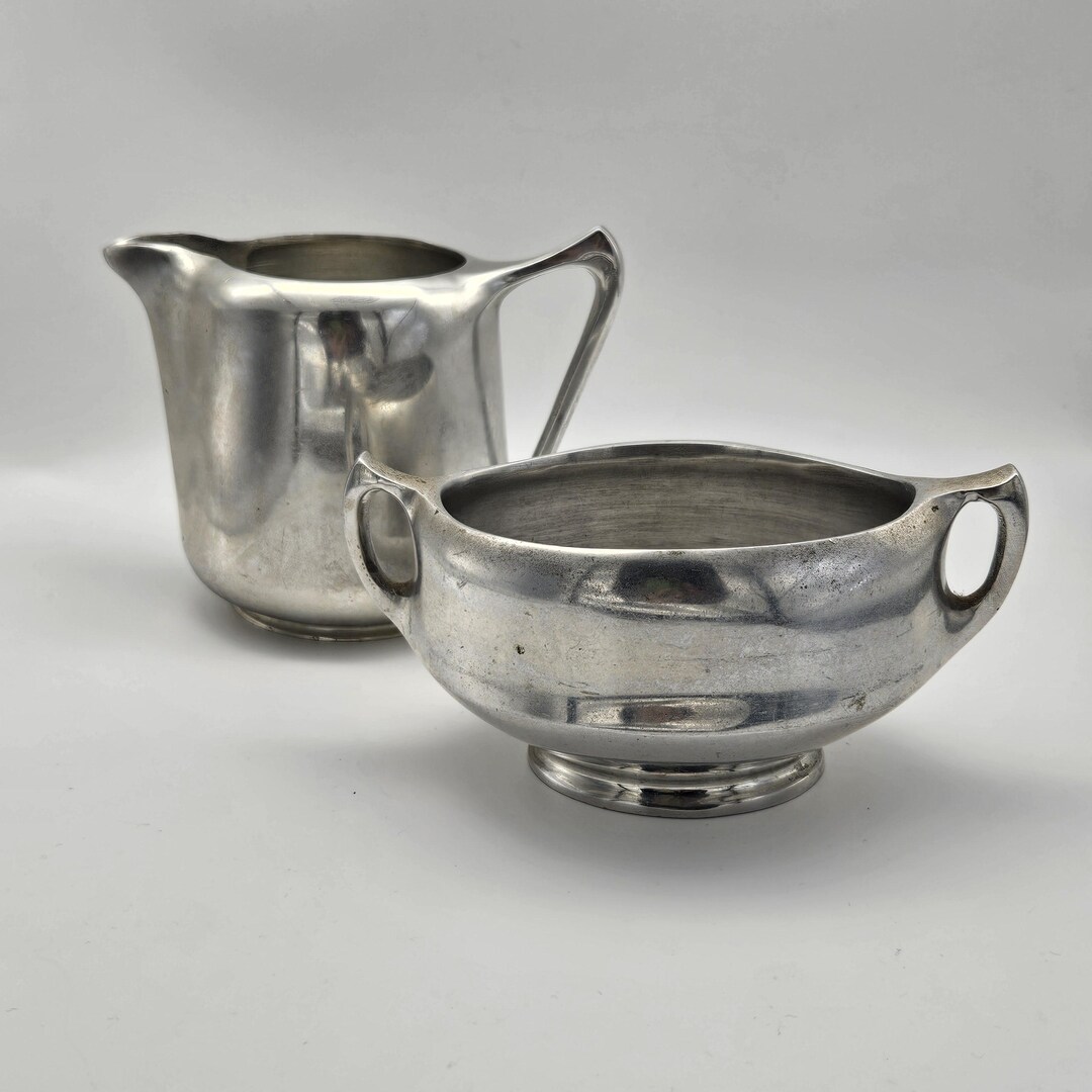Picquot Ware Milk Jug and Bowl - 1960s - Etsy