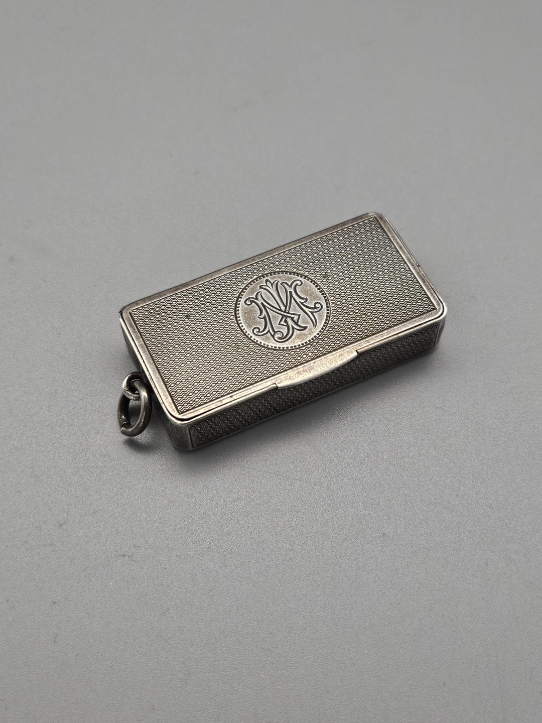 Antique Silver Snuff Box With Match Striker 1909 - Rotherham & Sons ...