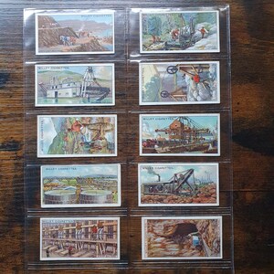 Will's Cigarette Cards Mining Complete Set of 50 1916 - Etsy