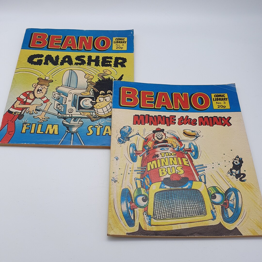 Beano Comic Library Selection: No 3, No 4 - Magazines C1982 - Etsy