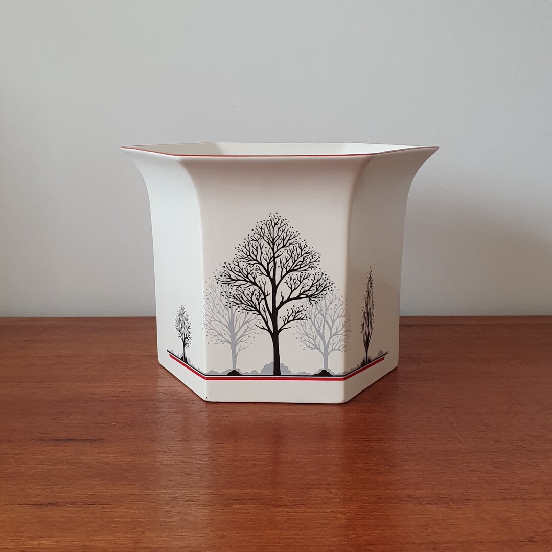 Royal Winton Plant Pot Manhattan Tree C1984 - Etsy