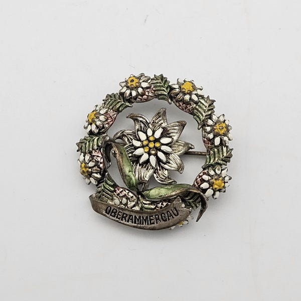 Edelweiss Brooch - Etsy