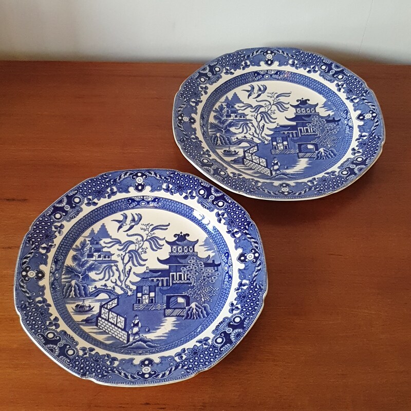 Willow Pattern Plate - Etsy