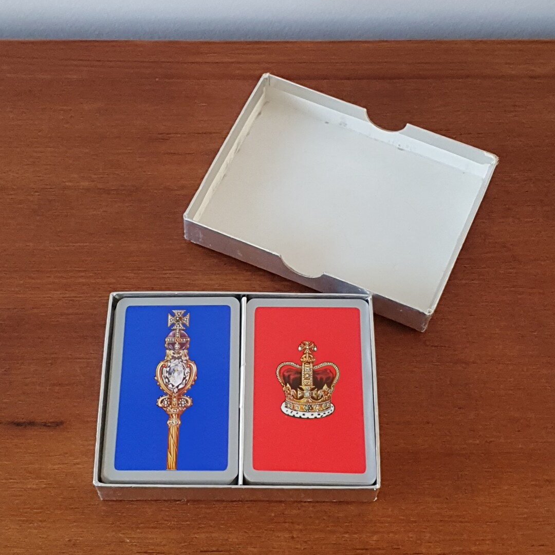 Piatnik Playing Cards - Famous British Monarchs - Silver Jubilee - Etsy