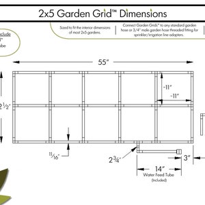 2x5 Garden Grid™ Watering System | Raised Garden Bed Irrigation ...
