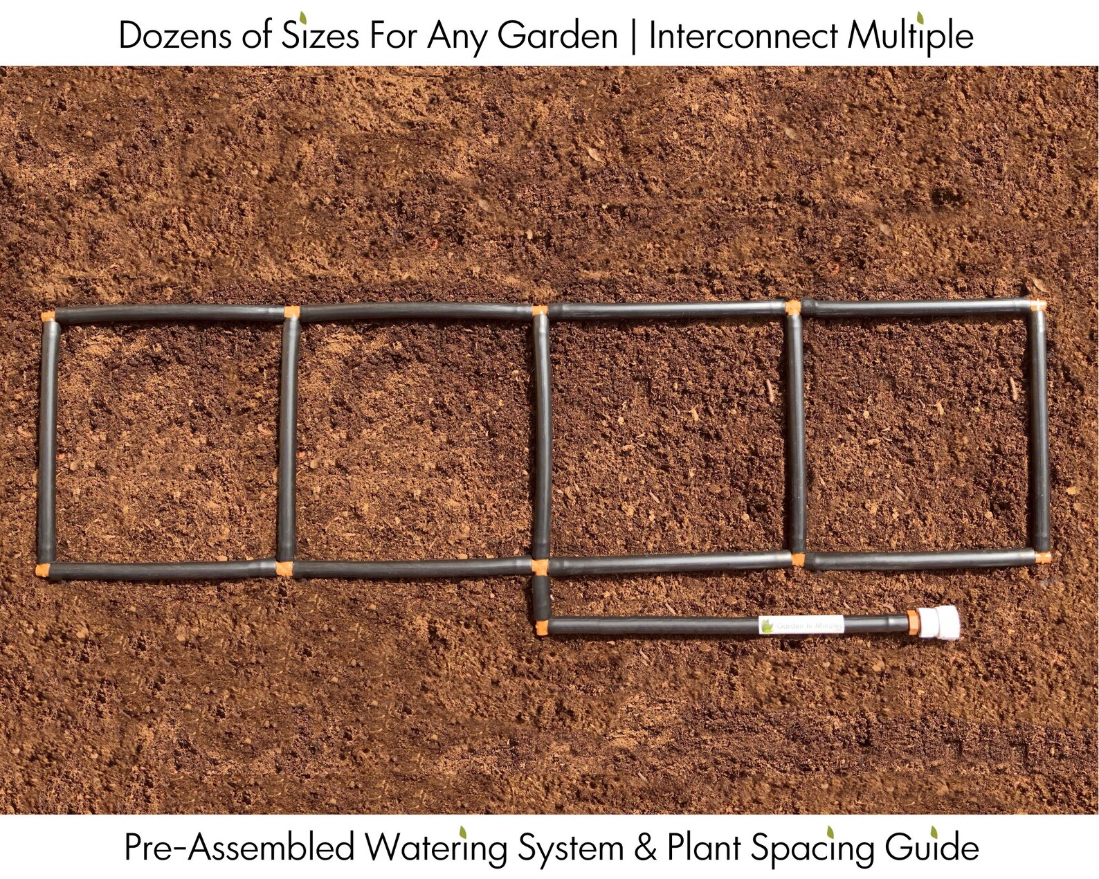1x4 Garden Grid™ Watering System Garden Irrigation System & | Etsy