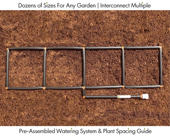 1x4 Garden Grid™ Watering System Garden Irrigation System & | Etsy