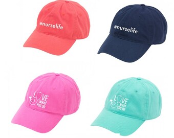 Nurse Baseball Caps - Etsy