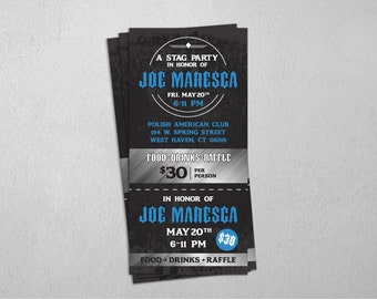 Stag Party Ticket | Etsy