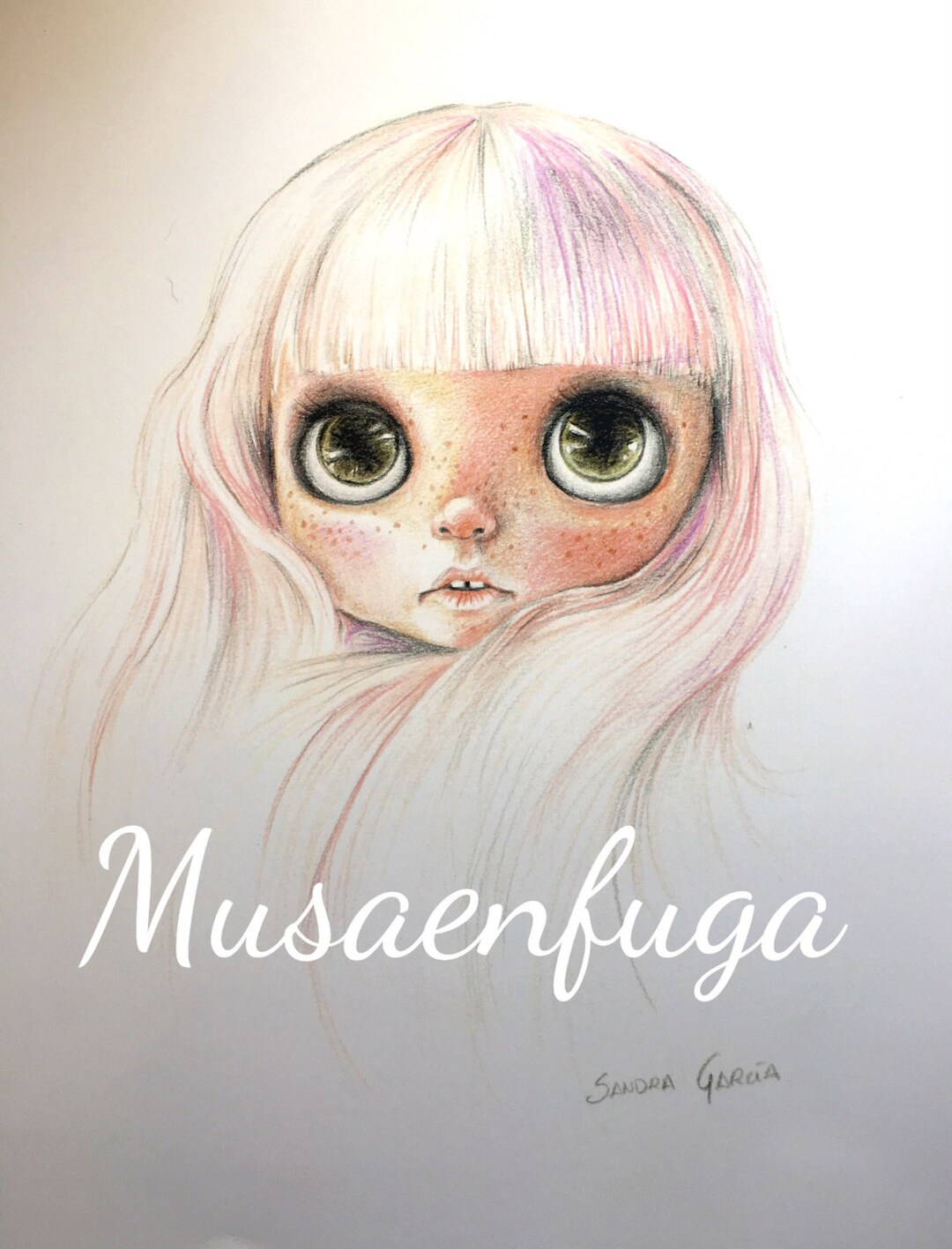 Blythe Art Print, Draw Blythe, Draw Blythe Print, Illustration Blythe ...