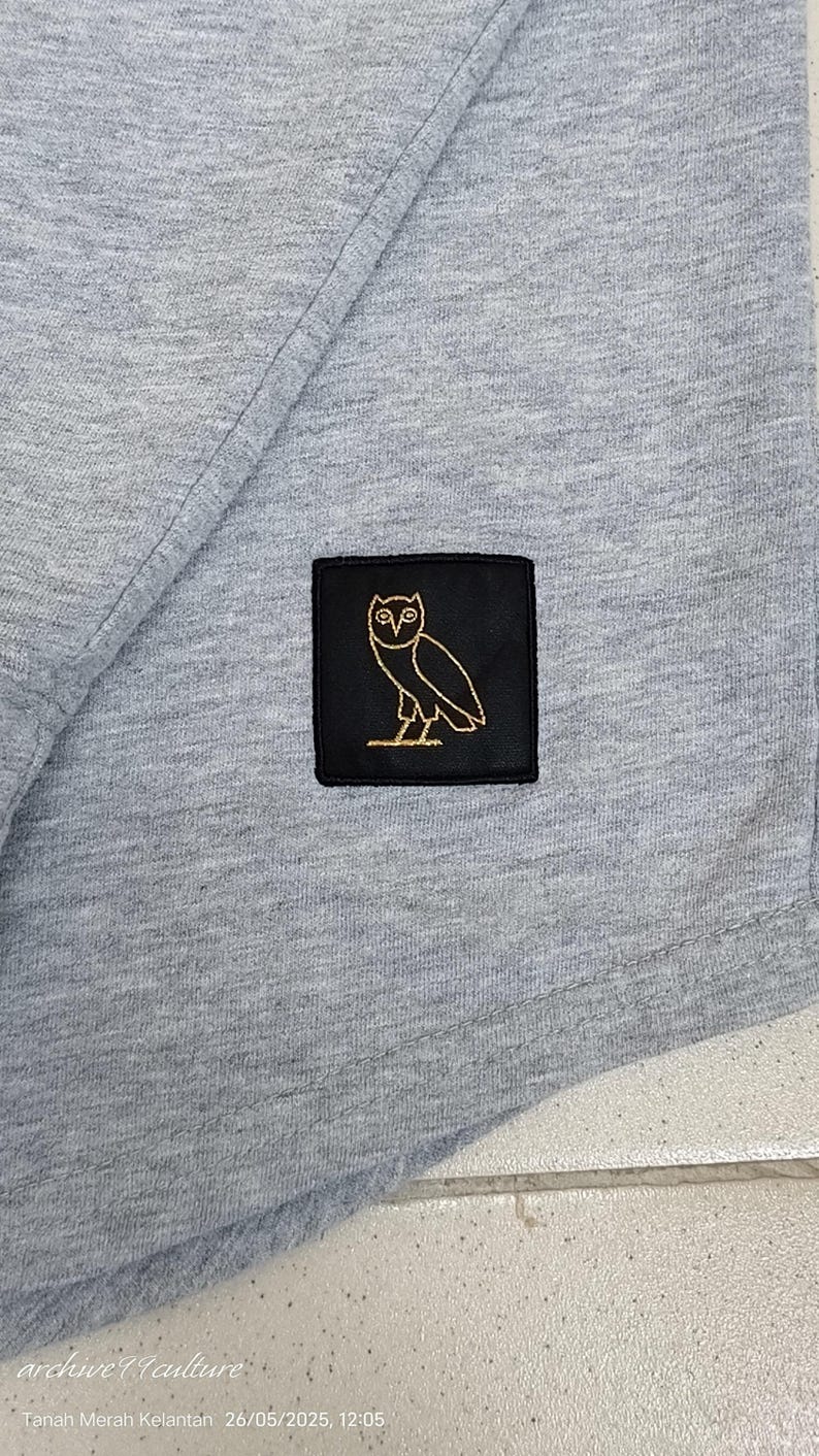 Drake October's Very Own OVO Spell Out Early Label Raglan Style ...