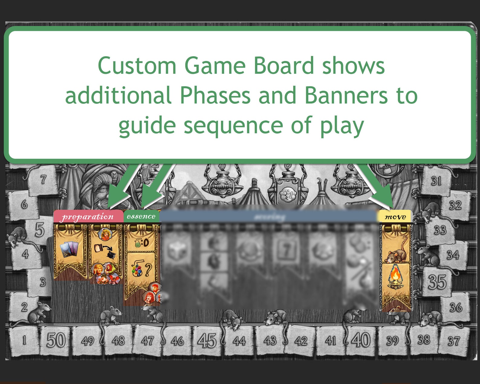 Quacks of Quedlinburg Upgraded Game Board: Alchemist Expansion ...