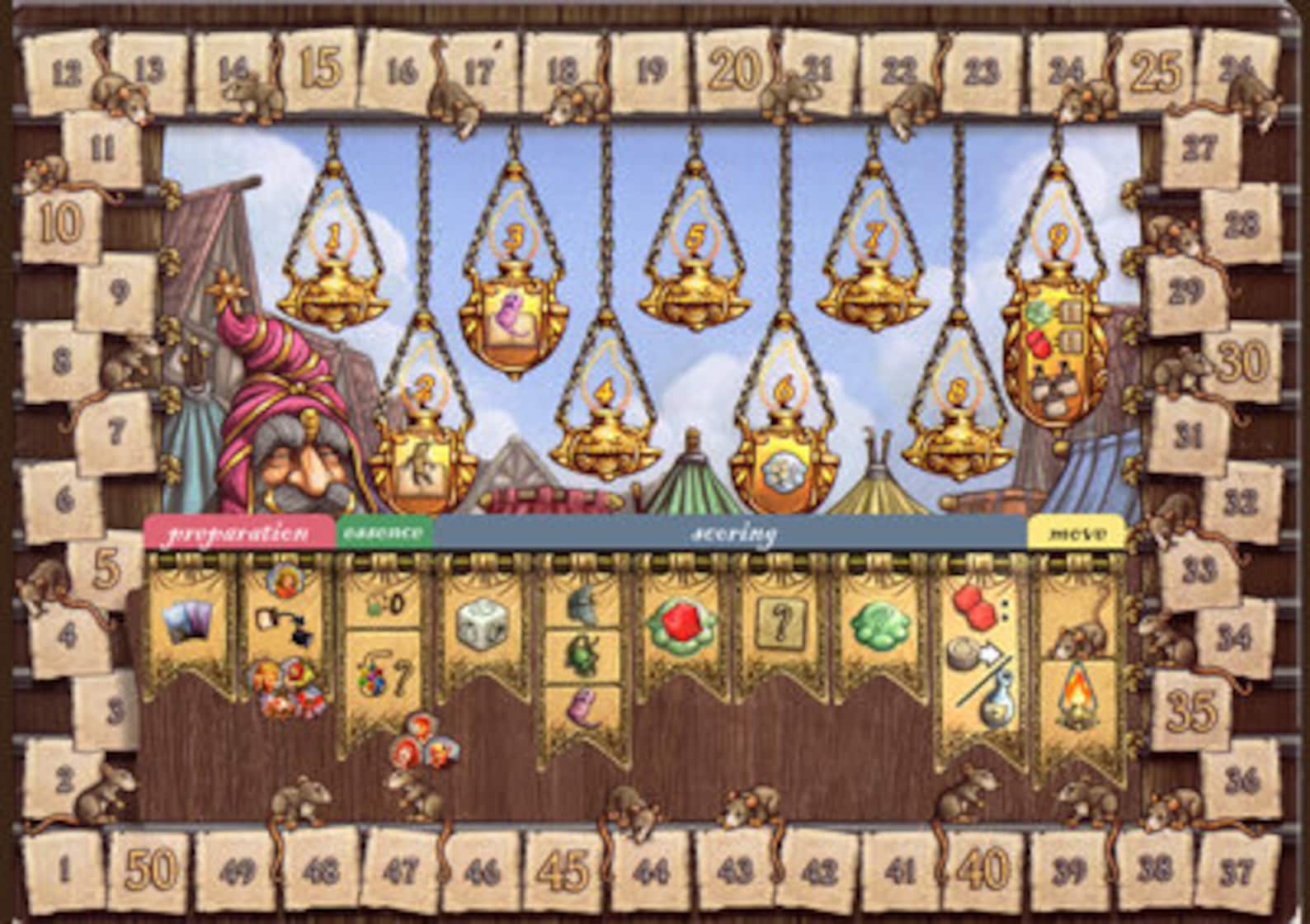 Quacks of Quedlinburg Upgraded Game Board: Alchemist Expansion ...