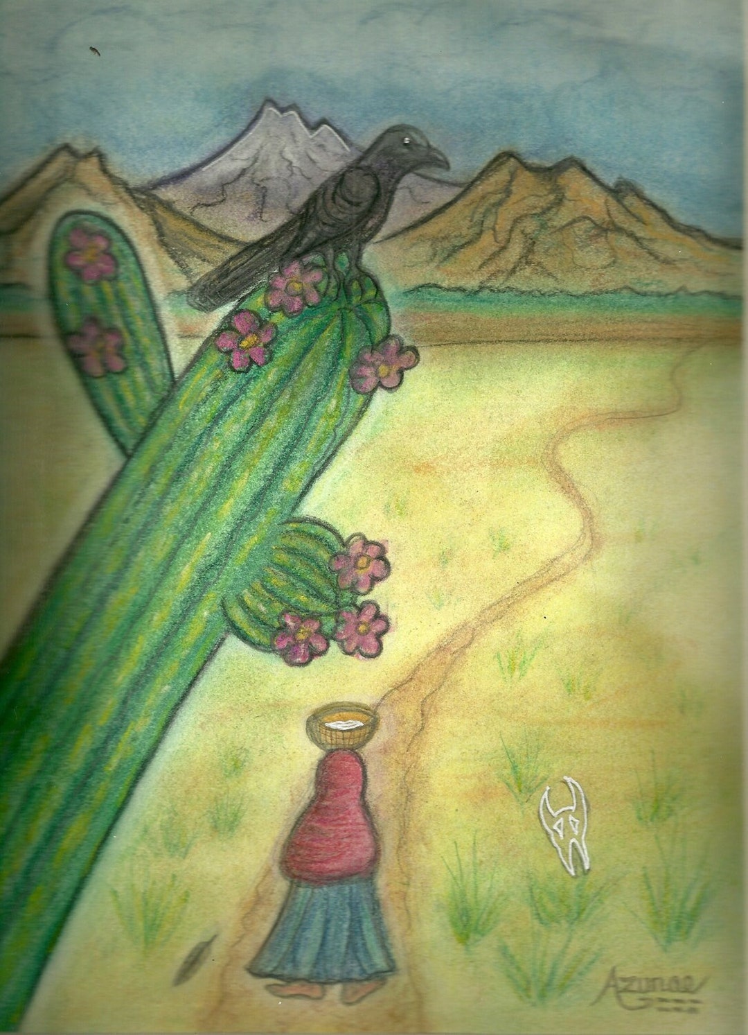 Shaman's Vision Quest Journey up Sacred Mountain by Shamanic Healing ...