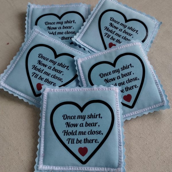 Memory Bear Patch - Etsy