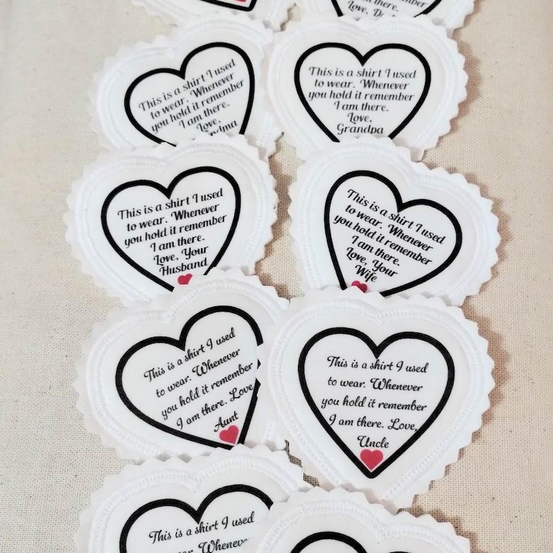 Patches for a Memory Shirt - Etsy