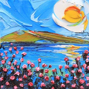 Beach Art, Beach Print, Pacific Ocean, Beach Decor, Landscape Print ...