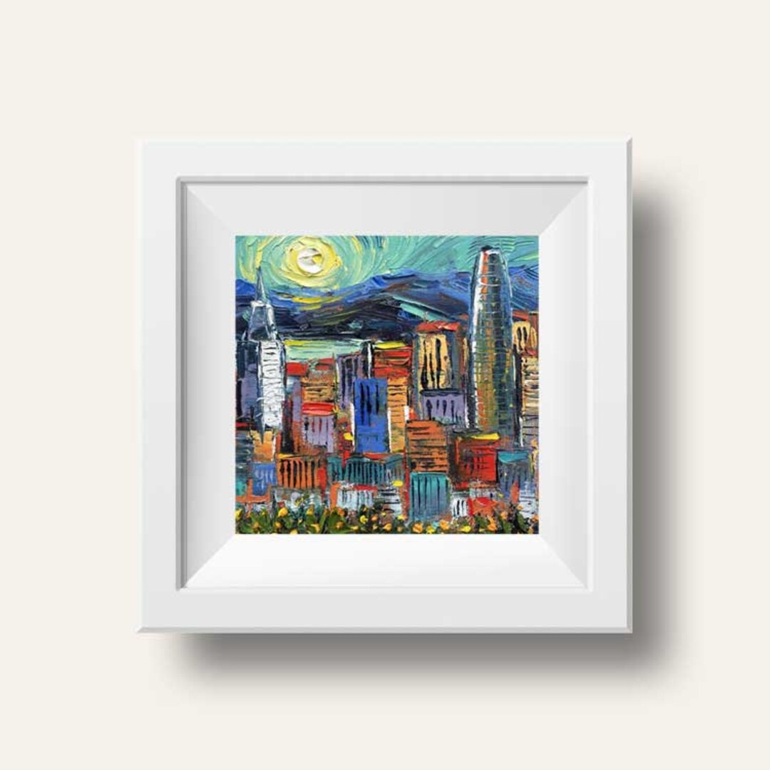 San Francisco Art, San Francisco Print, California Art, California ...