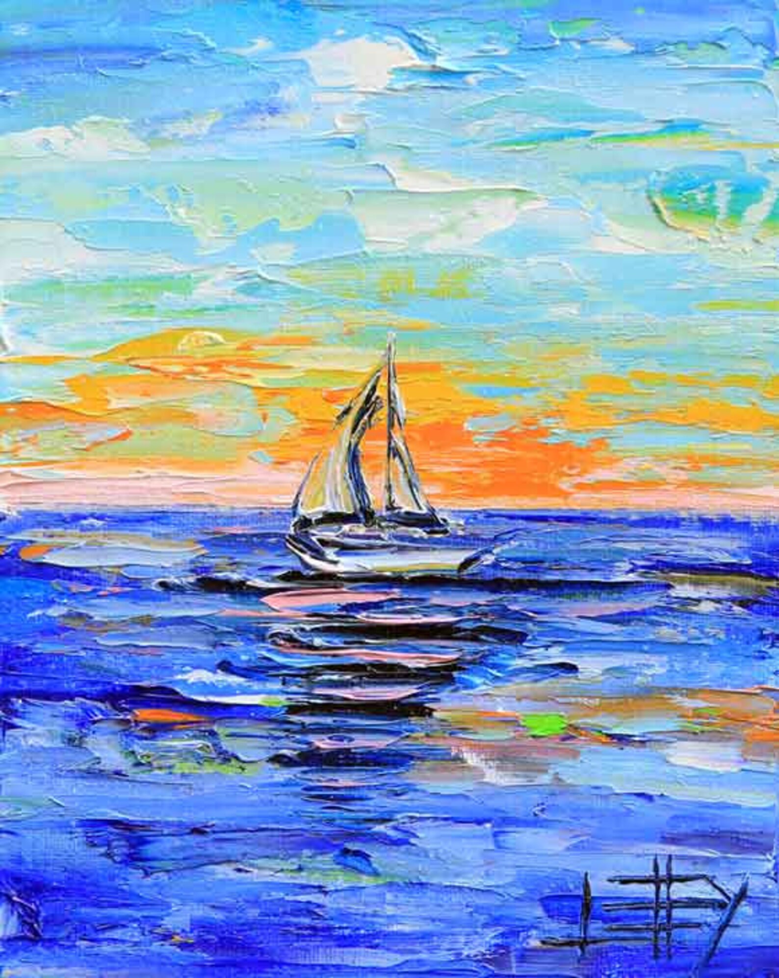 Sailboat Print Boat Print Nautical Decor Sail Boats - Etsy