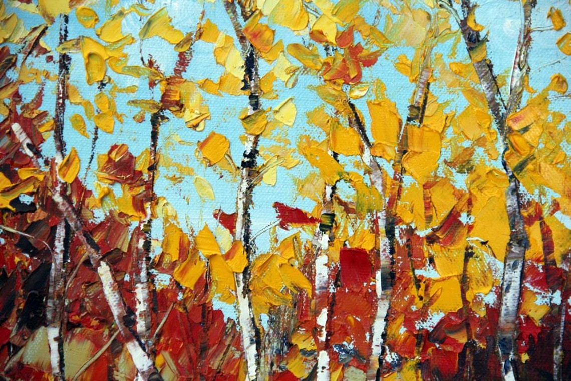 Abstract Art Birch Tree Print Birch Tree Art Birch Decor | Etsy