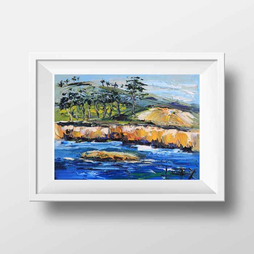 Beach Print, Beach Art, California Art, Point Lobos, California ...