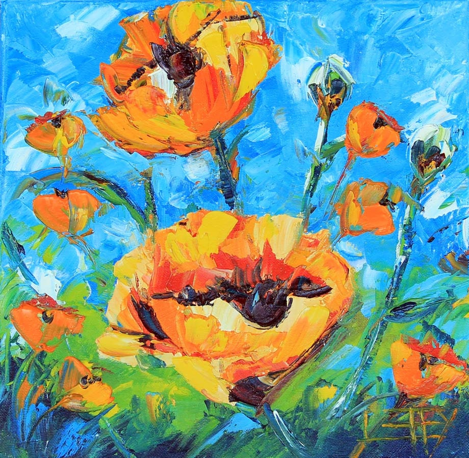 Flower Print Poppy Poppies Poppy Print Giclee Flowers - Etsy