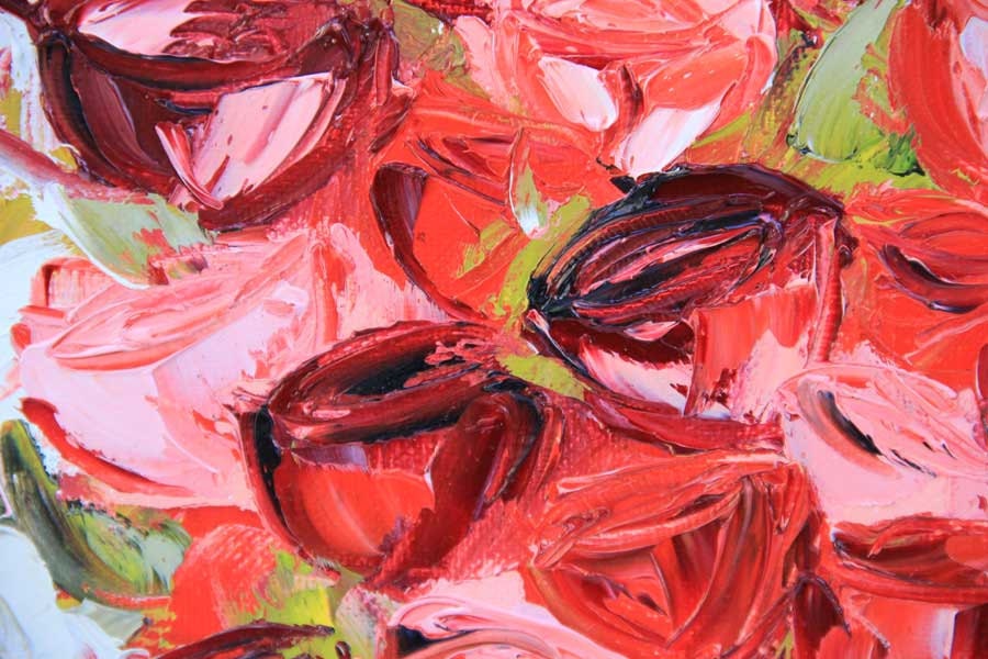 Flower Print Rose Roses Red Rose Print Flowers Floral - Etsy