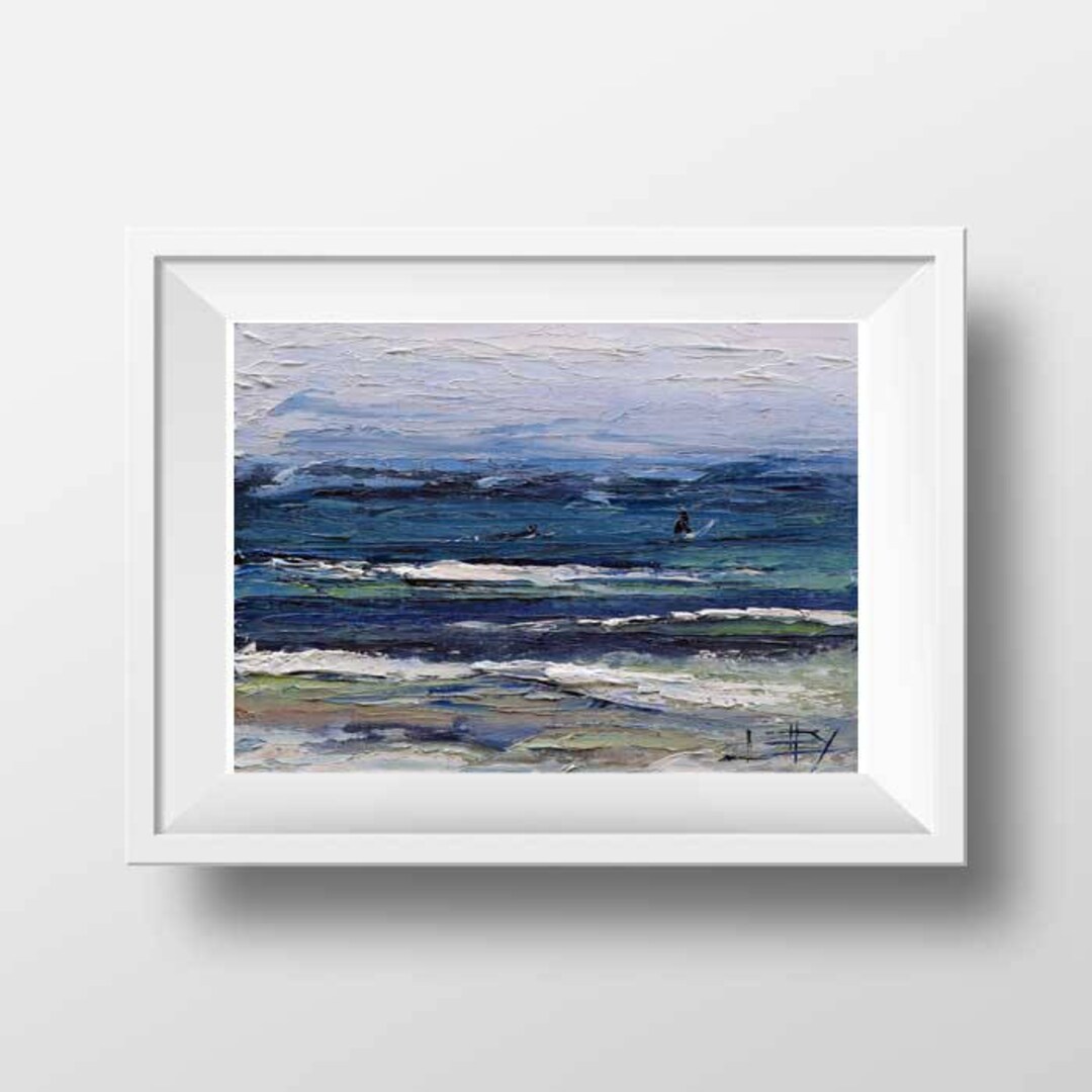 Beach Art, Beach Print, Pacific Ocean, Beach Decor, Landscape Print ...