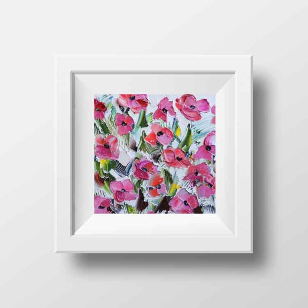 Floral Print Flower Print Poppy Print Floral Art Poppies - Etsy