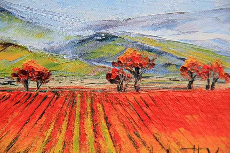 Napa Valley Vineyard Art Print: California Wine Country Giclee - Etsy