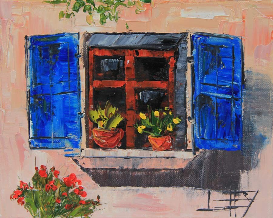 Italy Art Print Italian Print Tuscany Art Giclee Print - Etsy