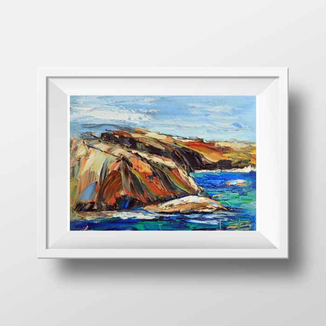 Point Lobos Giclee Print: California Coastal Landscape Art - Etsy