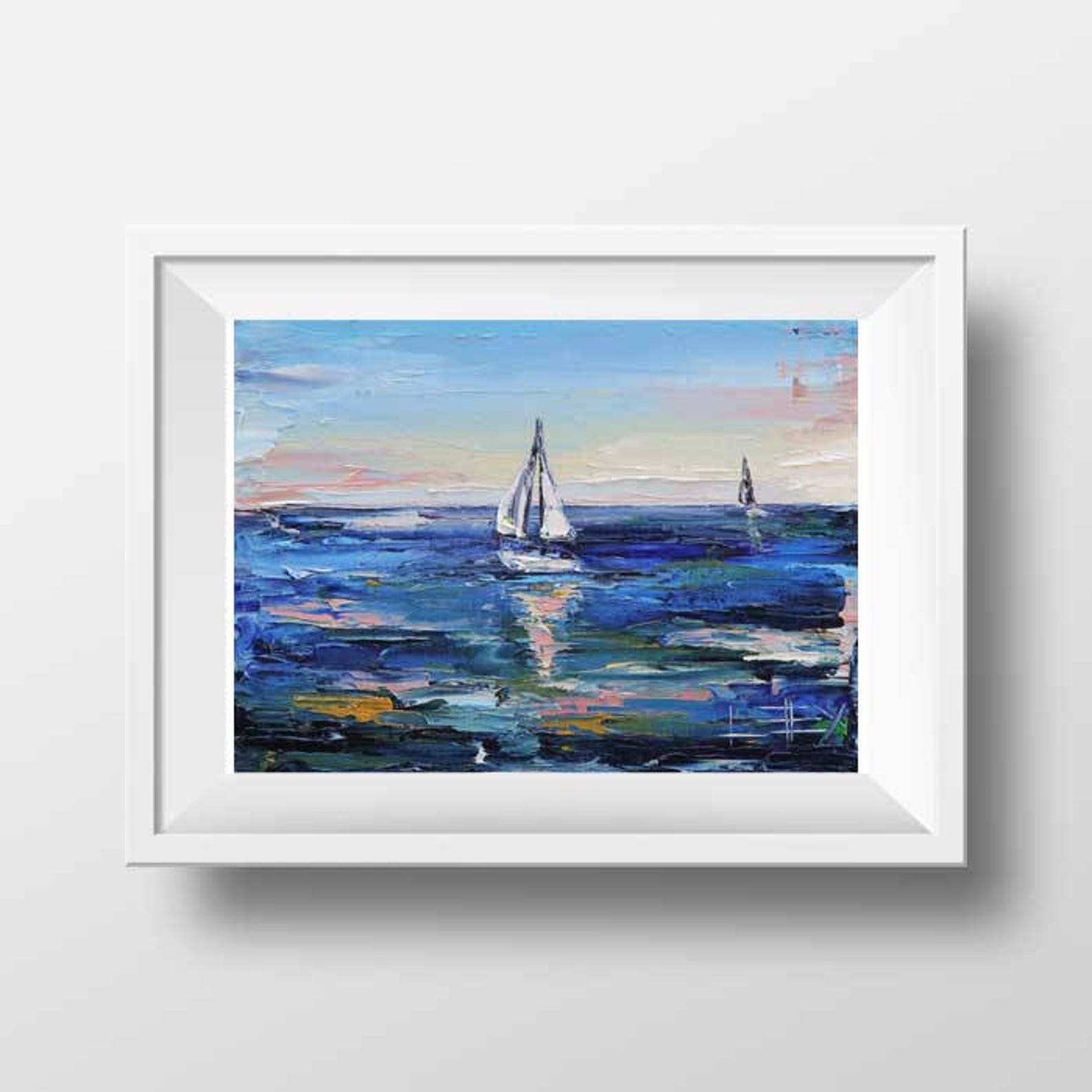 Sailboat Print Boat Print Nautical Decor Sail Boats - Etsy