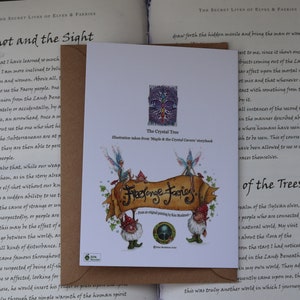 Magical Forest, Pack of 3, Greetings Card, Crystal Tree, Forest, Nature ...