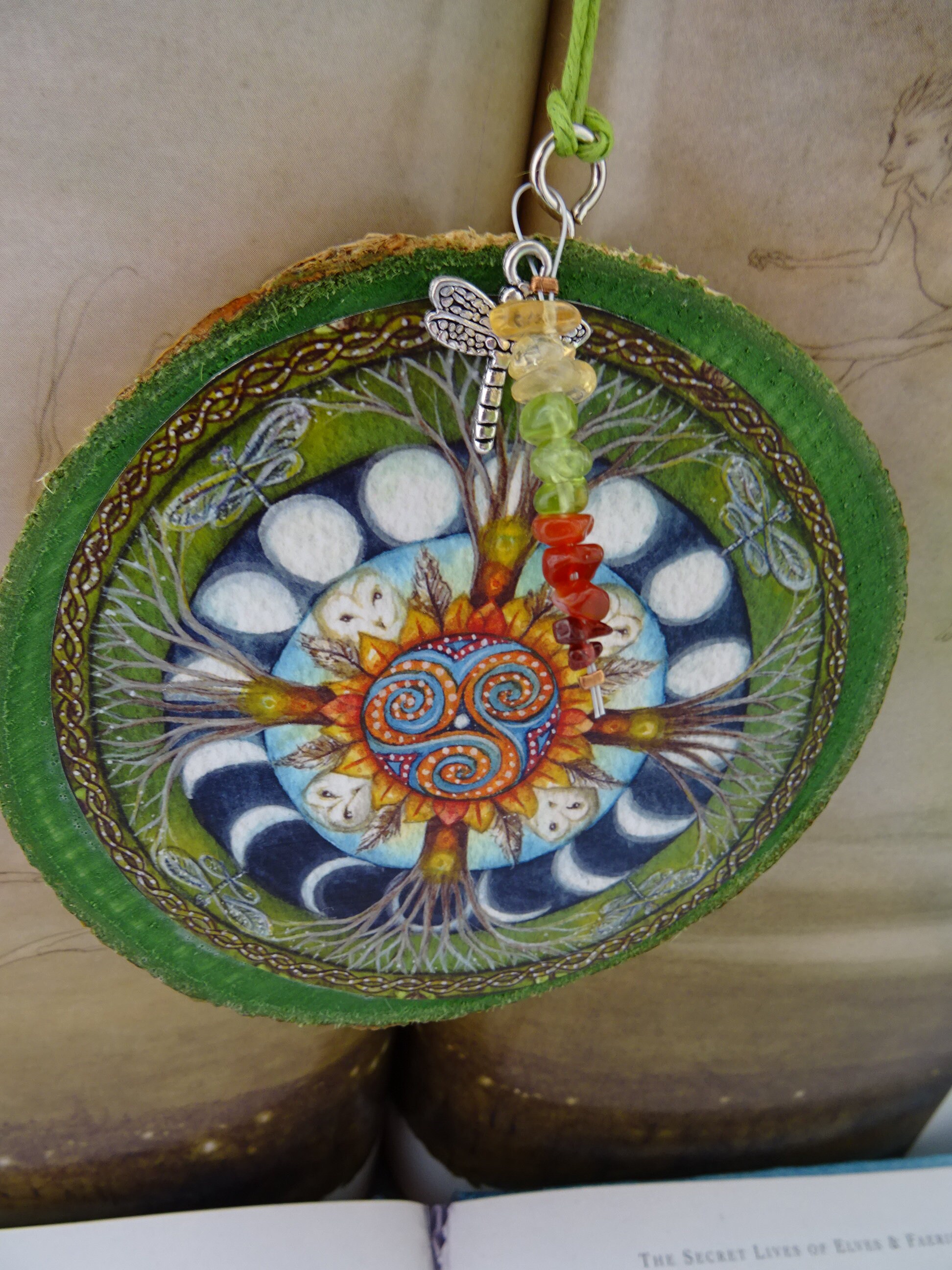 Forest Mandala Wooden Art Decoration