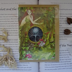 Green Goddess Greetings Card Goddess Card Pagan Card - Etsy UK