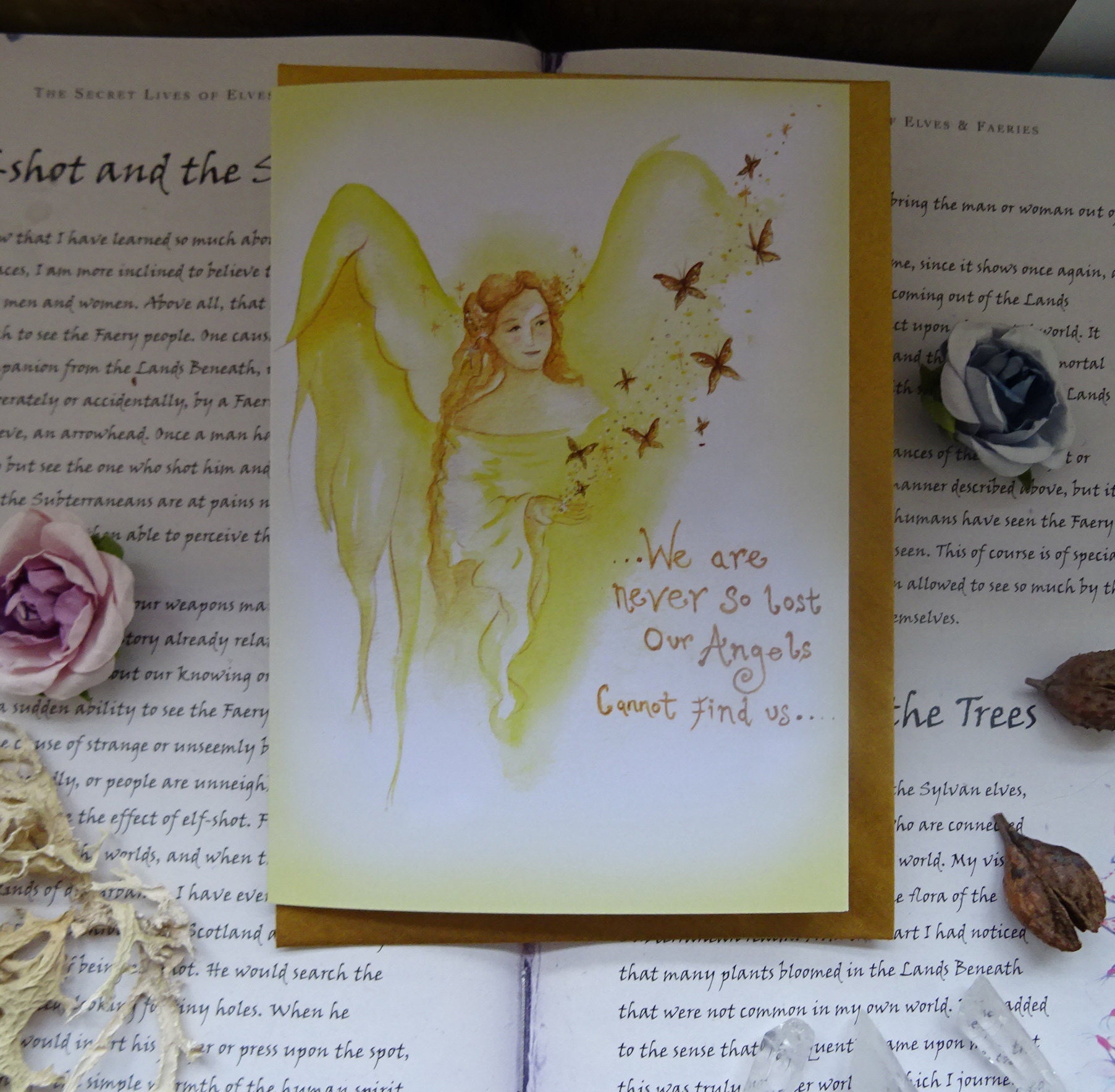 Angel Blessings ~ Art Card